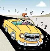 ALL-TIME TOP TEN CAR TUNES